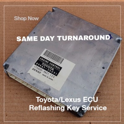 Lexus IS300 01-03 Key Programming All Keys Lost ECU Immobilizer w ...