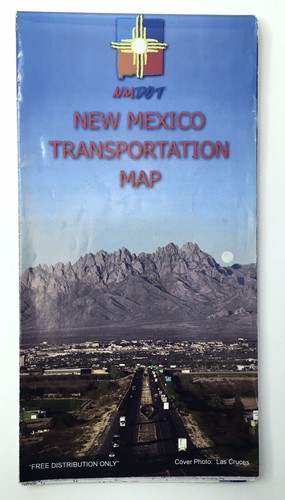 2010 New Mexico Transportation Map NM DOT Glossy Foldable | eBay