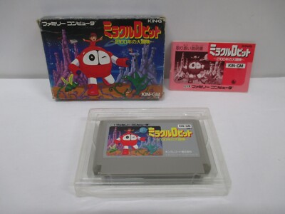 NES -- Miracle Ropit's Adventure in 2100 -- Box. Famicom, JAPAN Game ...