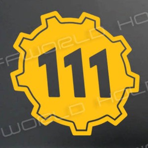 Fallout 4 accurate Vault 111 sticker decal Pipboy vault tec XBox One ...