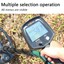 Professional Metal Detector 11" DD Coil Scanner Finder 2.8M Gold Digger ...