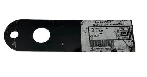 A&I OEM Straw Chopper Blade A-H215004, 7.50 inch for John Deere ...