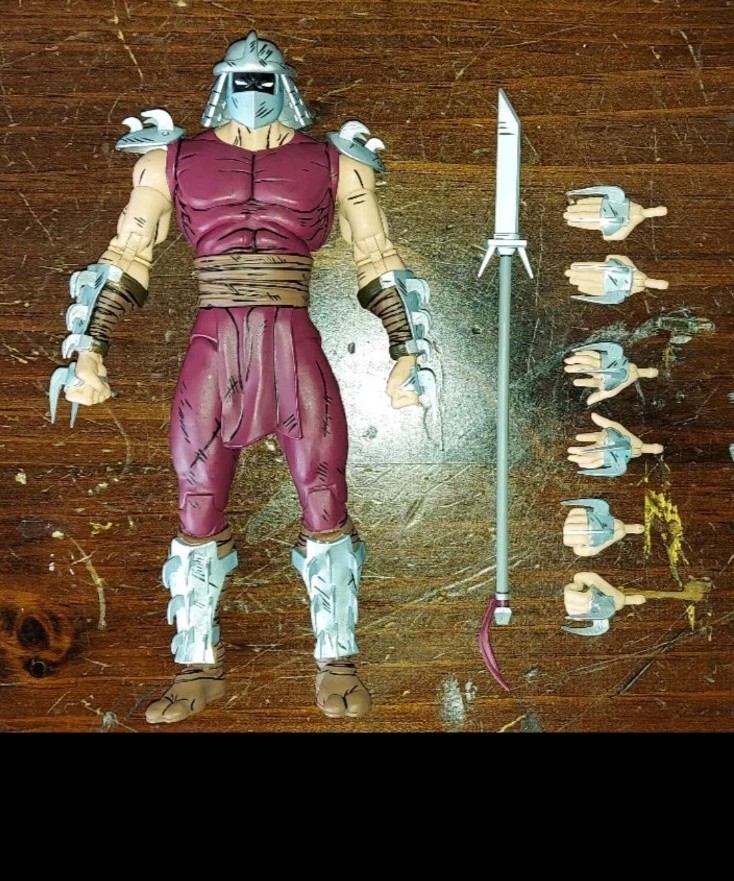 NECA Mirage TMNT Ninja Turtles Worms of Madness Shredder Oroku Saki ...