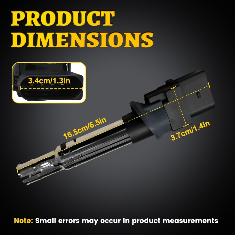 Ignition Pencil Coil Pack 0986221051 Fits For Audi Porsche Vw 3.2 V6 ...