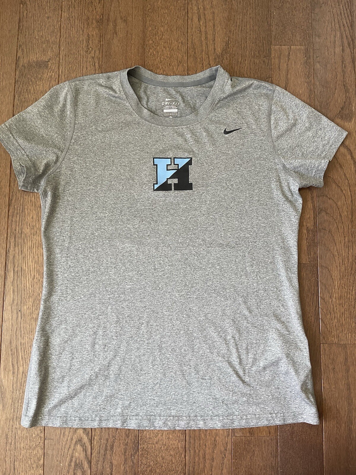John’s Hopkins Women’s Nike Gray Dri-Fit Short Sleeve… - Gem