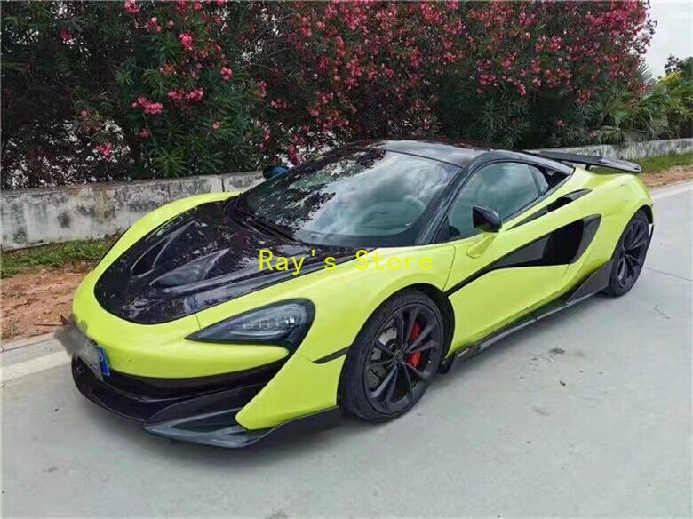 Carbon Fiber Front Bumper Splitter Cover For McLaren 540C 570S 570GT ...