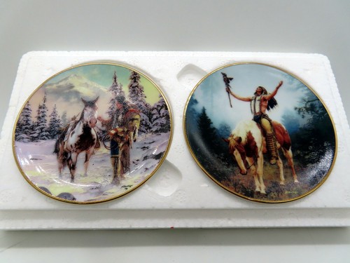 New Hamilton Collection Morning of Reckoning & Deliverance Plate Set 2 ...