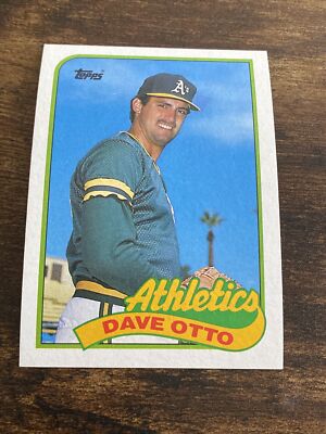 1989 Topps #131 Dave Otto Athletics C5287* | eBay