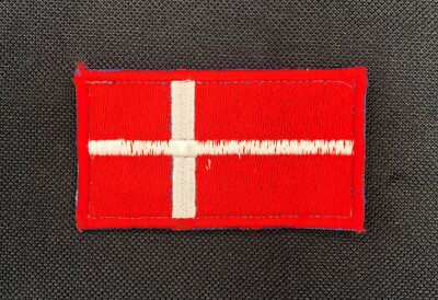 Denmark Flag Military Shoulder Patch Theatre Made Patch OIF OEF | eBay