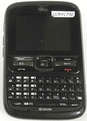 Kyocera Loft / Torino S2300 - Black ( Virgin Mobile ) Cellular Phone ...