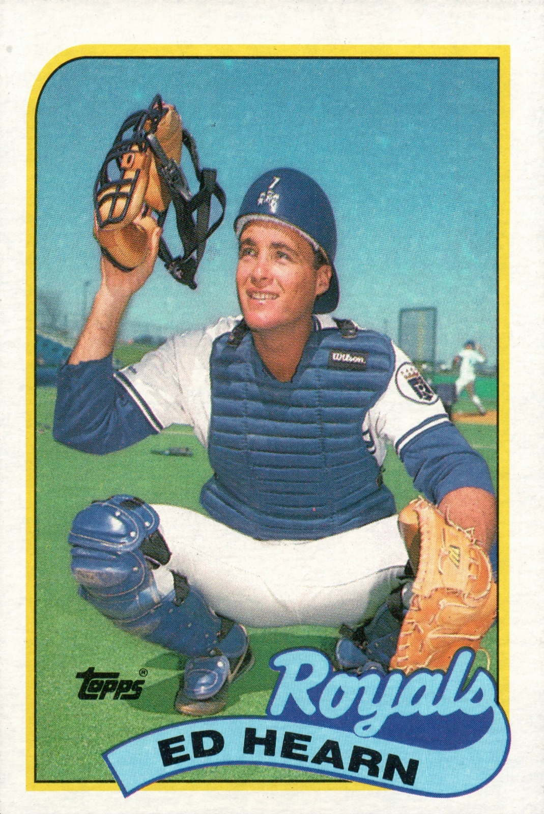 1989 Topps # 348 Ed Hearn Kansas City Royals | eBay