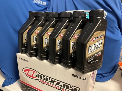 MAXIMA Castor 927 Pro Series Racing 2T Engine Oil 16 U.S.fl oz | 23916 ...