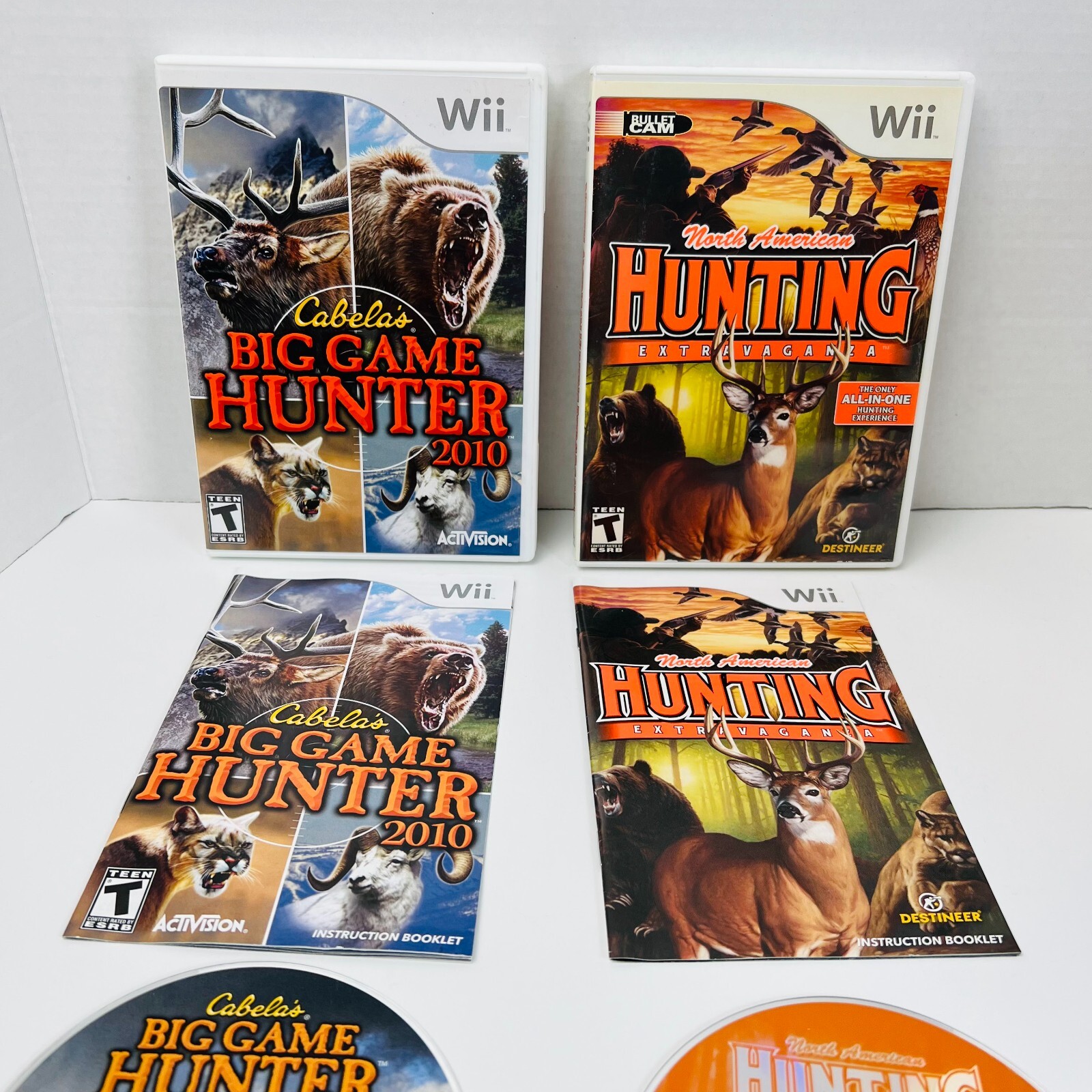 Cabelas Big Game Hunter 2010 & North American Hunting Extravaganza Wii ...