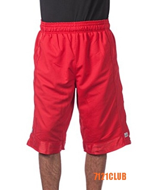 PRO CLUB Mens Mesh Basketball Shorts PROCLUB Heavyweight Jersey Gym ...