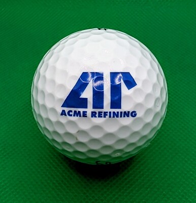 Acme Refining logo golf ball | eBay