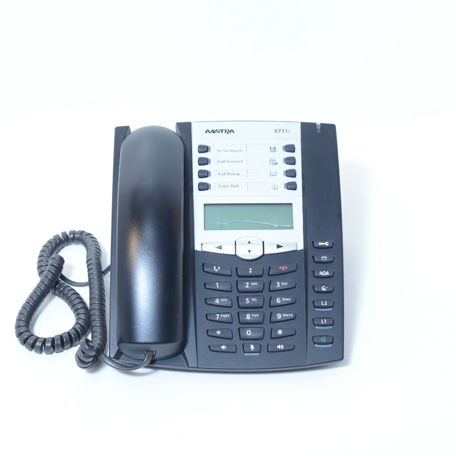 Aastra IP TelePhone 6731i VOIP, PoE, Office Phone, CRACKED, Working! | eBay