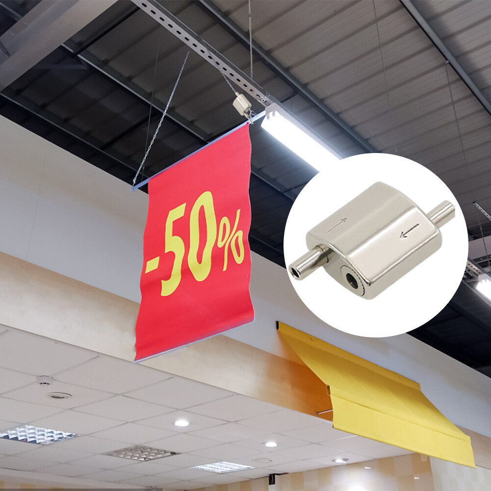 Home Cable Clamps Nickel Plated Two Way Clips Fasteners Lighting Wire ...