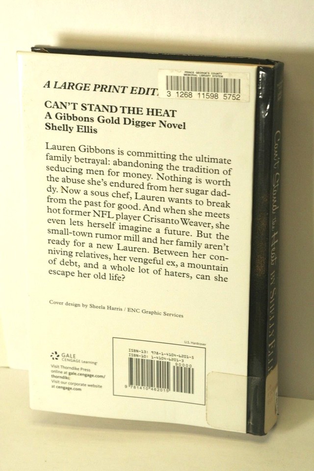 CANT STAND THE HEAT Shelly Ellis Gibbons Gold Digger LARGE PRINT Edtn ...