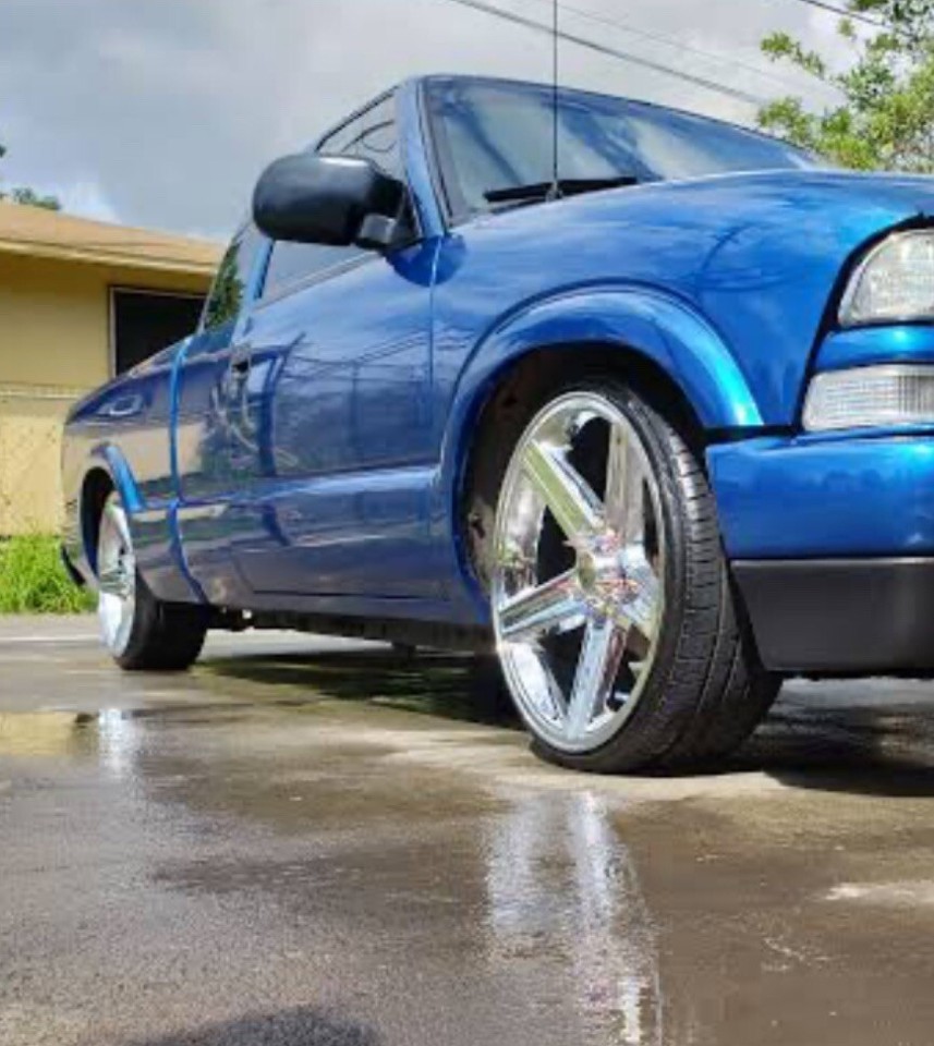 (4) 16X8" CHEVY S-10 PICKUP 2WD CHROME WHEELS RIMS FIT 1995-2012 | eBay