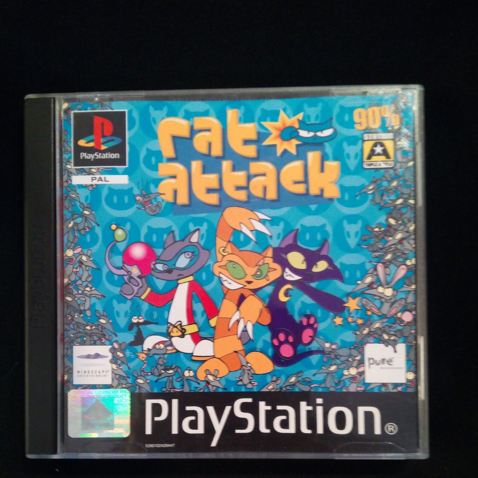 Rat Attack PS1 PAL COMPLETE., FULLY TESTED , MANUAL VGC | eBay