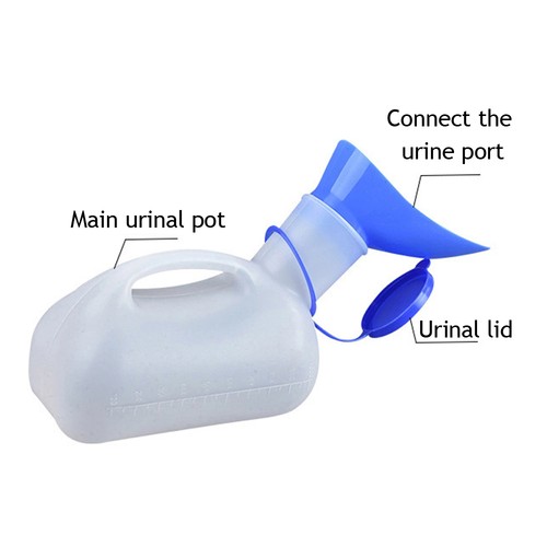 Female Male Portable Pee Bottle Car Travel Journey Urinal Emergency ...