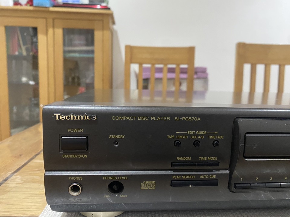 Technics SL-PG570A Compact Disc / CD Player - HiFi Stereo Separate ...