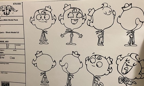 Cartoon Network - Thurop Van Orman’s Flapjack Character Design Sheets ...