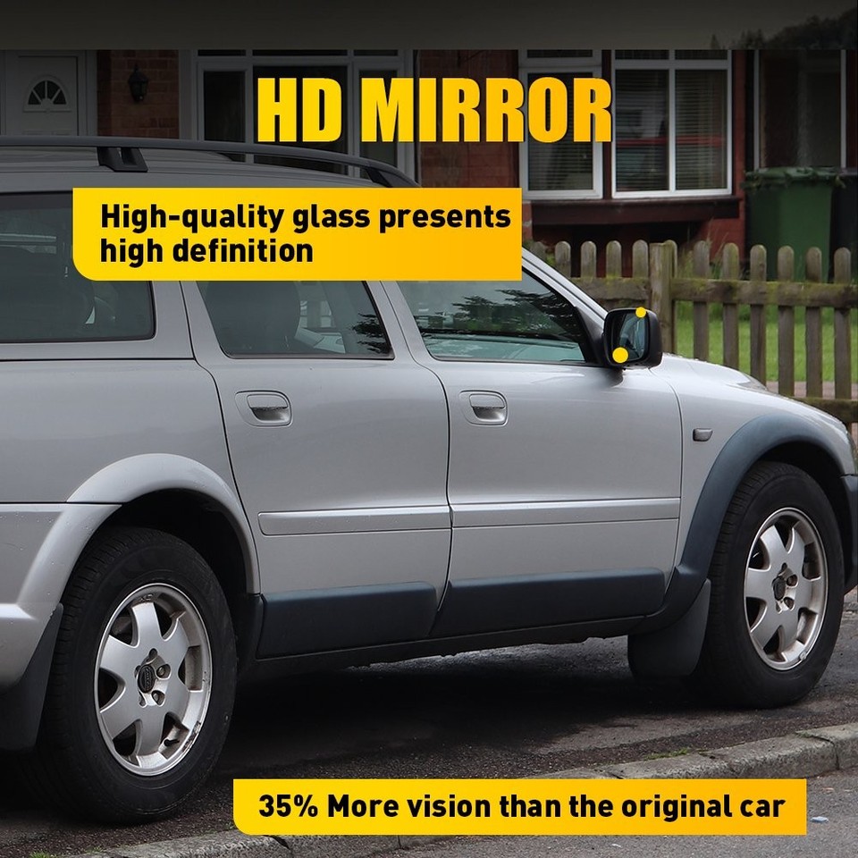 Left Right Heated Side Mirror Glass W/ Backing Plate For Volvo XC70 ...