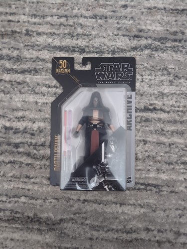 STAR WARS THE BLACK SERIES DARTH REVAN Archive 6" Action Figure 50th ...