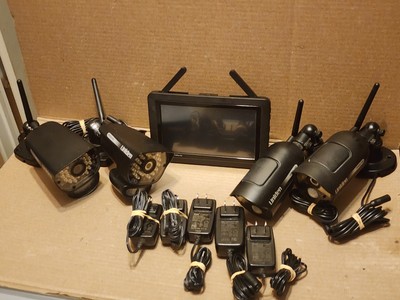 Uniden Guardian Security Camera Touchscreen Monitor + 4 Cameras 1080p ...