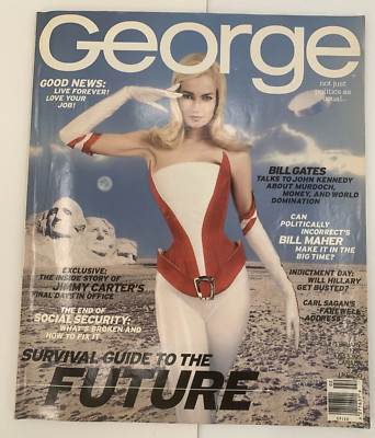 George Magazine - February 1997 "Survival Guide to the Future" | eBay