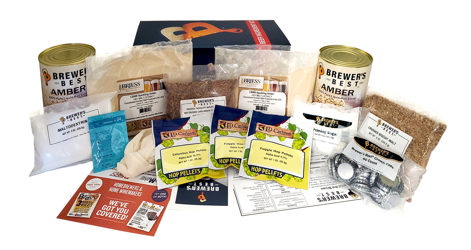 Imperial Nut Brown Ingredient Kit for Home Brew Beer Making | eBay