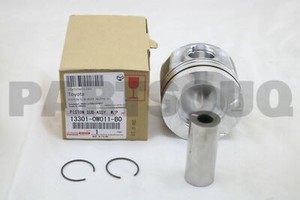 133010W011B0 Genuine Toyota PISTON SUB-ASSY, W/PIN, LH 13301-0W011-B0 ...