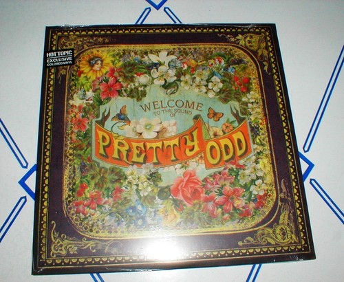 PANIC AT THE DISCO 2016 "Pretty Odd" LP PURPLE/YELLOW SWIRL + HYPE ...