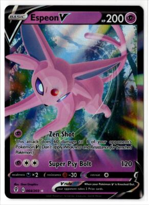 Pokemon TCG Espeon V Evolving Skies #64 | eBay