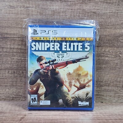 Sniper Elite 5 Deluxe Edition PlayStation 5 Brand New Opened With ...
