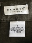 New H & M Hennes Collection Flat Front Olive Dress Pants Women’s Size 8 ...