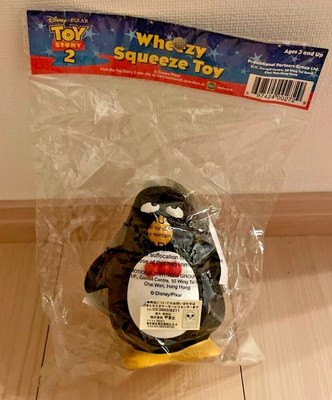 Disney Pixar Toy Story 2 Wheezy Soft Vinyl Figure squeeze toy Height ...