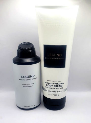 BATH AND BODY WORKS LEGEND BODY SPRAY & CREAM FOR MEN (SET OF 2) | eBay