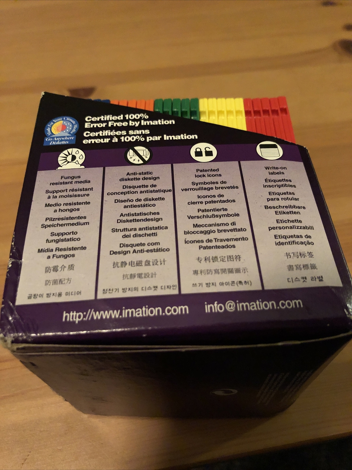 24 Discs IMATION 2HD IBM formatted Diskette Floppy Disks 3.5 Inch 1.44 ...