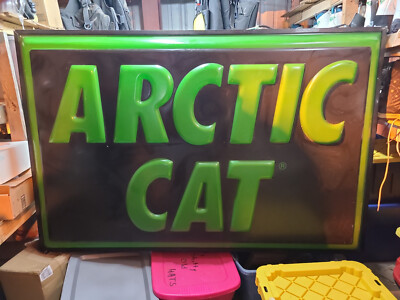 Arctic Cat Double Sided Sign | eBay