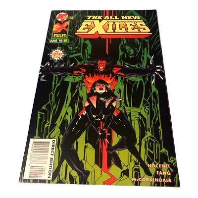 Malibu Comics The All New Exiles Comic Book Issue #9 (1995, 3rd Series ...