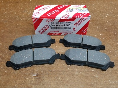 Toyota Highlander 2008-13 Rear OEM Ceramic Brake Pads w/o Shims 04466 ...