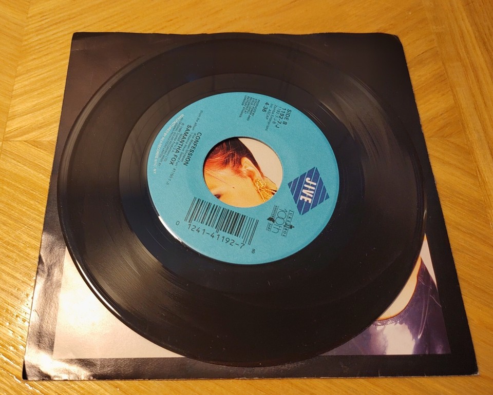 Samantha Fox I Only Wanna Be With You 7" 45 Single Vinyl Record 1989 | eBay
