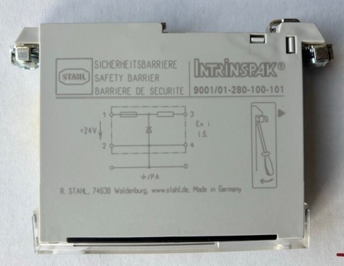 R. Stahl 9001/01-280-100-101 Intrinspak Safety Barrier Module NEW IN ...