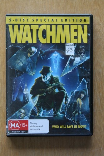 Watchmen (DVD, 2009, 2-Disc Set) Preowned (D193) | eBay Australia
