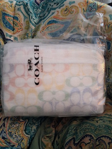 Brand New Authentic Coach Signature Rainbow Graham Crossbody ...