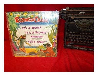 NOYLE, KEN. LIBRI PIATTI Robinson Crusoe! È un libro: basato su Daniel ...