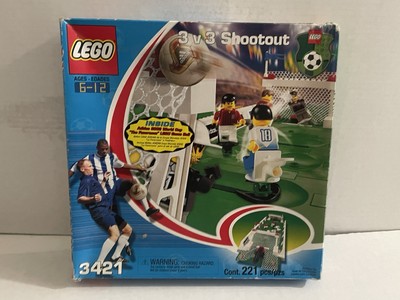 LEGO Sports: 3 Vs. 3 Shootout (3421) 99% complete w/box!! 673419010467 ...