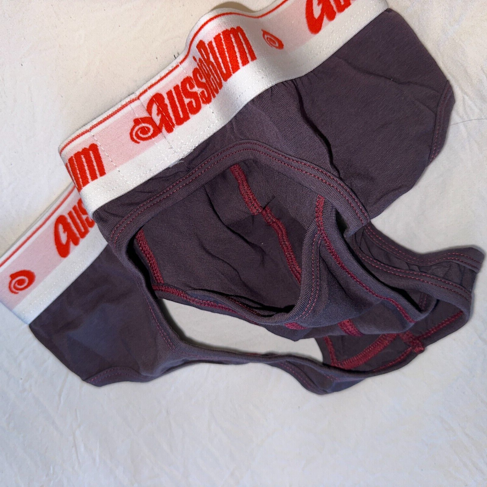 AUSSIEBUM! MODERN COTTON MENS PRIDE JOCK STRAP PURPLE UNDERWEAR Size ...